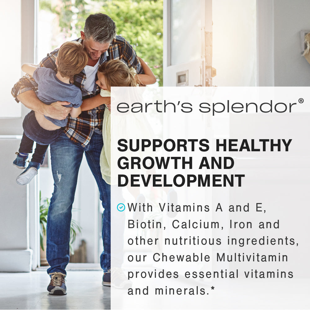 Children's Chewable Multivitamin | Supports Bone Growth & Development ...