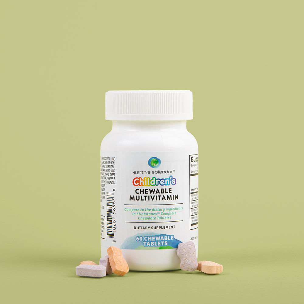 Children's Chewable Multivitamin | Supports Bone Growth & Development ...