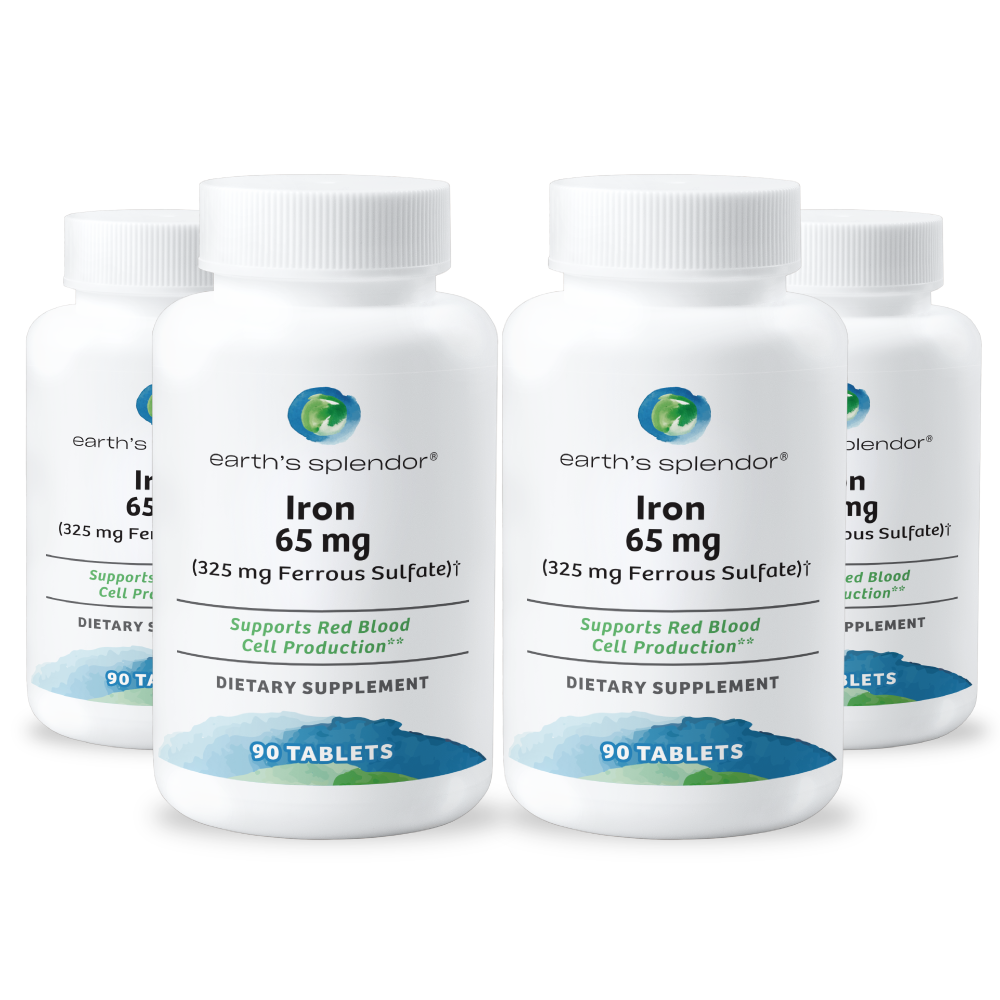 Iron 65mg | Energy Production, Oxygen Transport and Overall Health ...